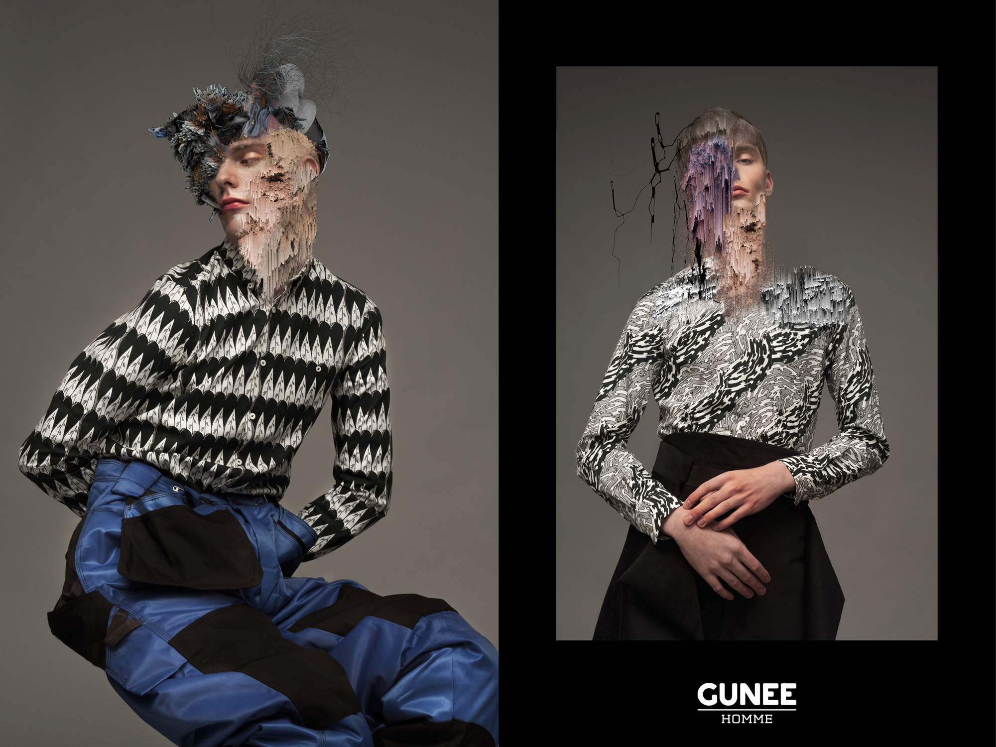 GUNEE HOMME Campaign - Sylwana Zybura / Studio Peripetie | S-League